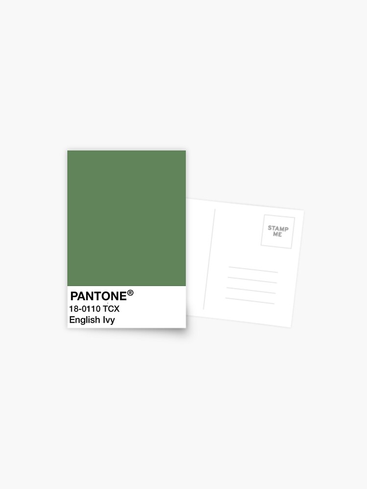 Pantone Dark Ivy Pantone Green, Pantone Colour Palettes,, 52% OFF