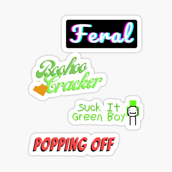 Pegatina «Paquete de pegatinas Dream SMP mcyt» de METAS | Redbubble