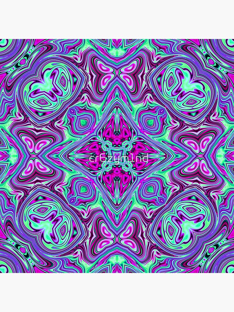 "Psychedelic tiles 48." Coasters (Set of 4) for Sale by cr6zym1nd ...