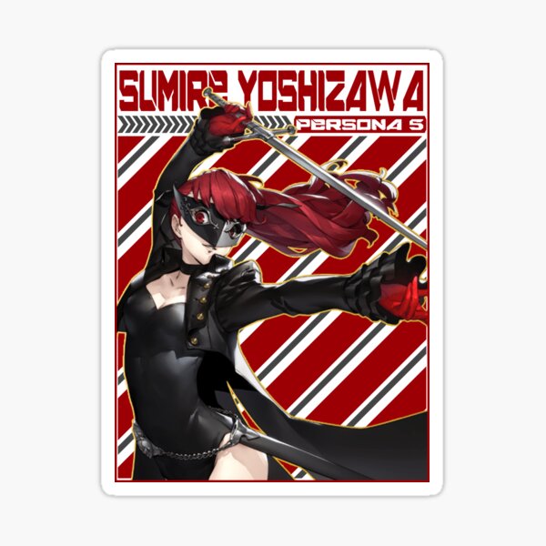 Pegatina «PERSONA 5 SUMIRE YOSHIZAWA PHANTOM THIEVE» de VotreVPX ...