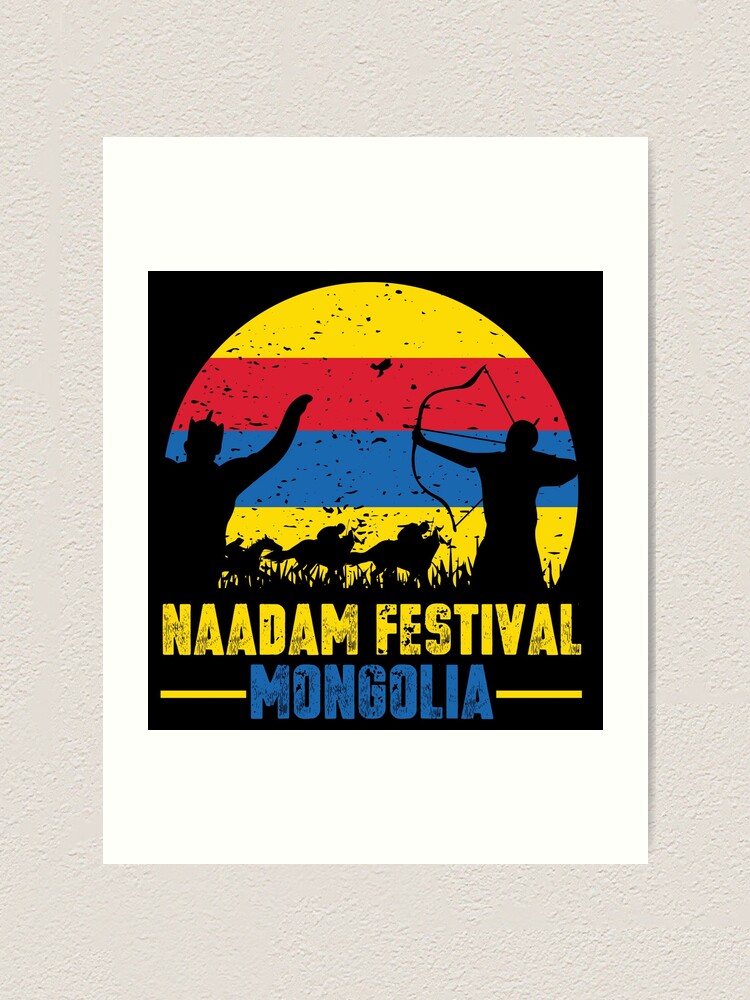 "Naadam Festival MonGolia" Art Print for Sale by vari216 | Redbubble