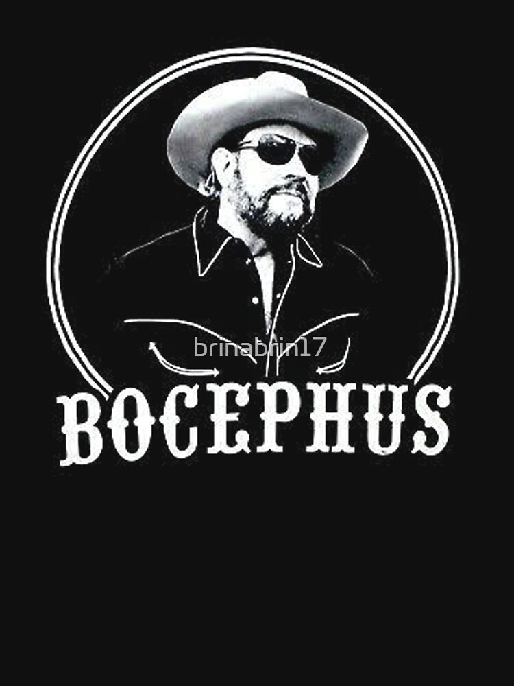 "bocephus" T-shirt for Sale by brinabrin17 | Redbubble | music t-shirts ...