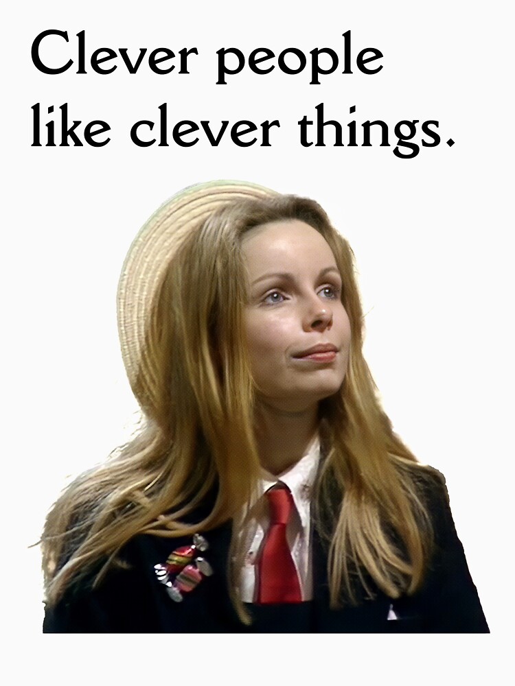 "Clever people like clever things." T-shirt for Sale by fitzfortune ...
