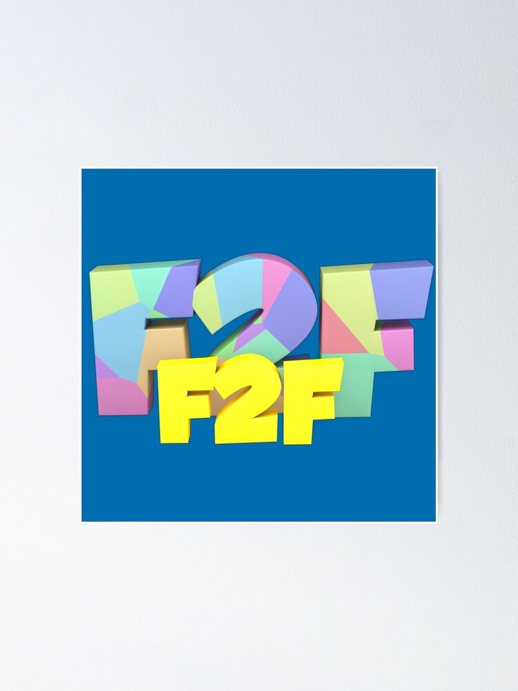 "F2F Face To Face SMS Abbreviations txt " Poster by roleshop | Redbubble
