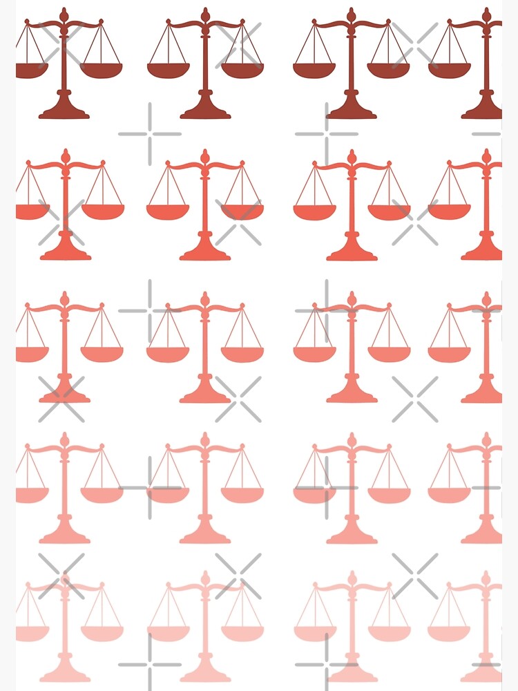 "Pink Law Scales of Justice - Law" Photographic Print by lolalistic ...