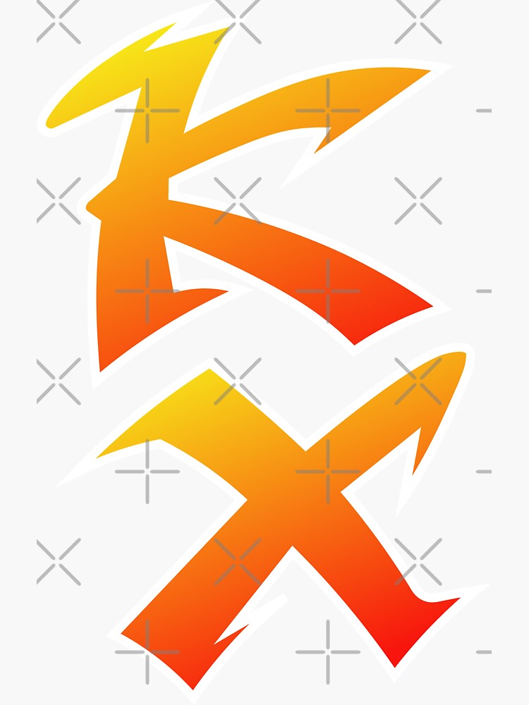 "VINTAGE KAWASAKI GOLD KX LOGO" Sticker for Sale by YZKDesign | Redbubble