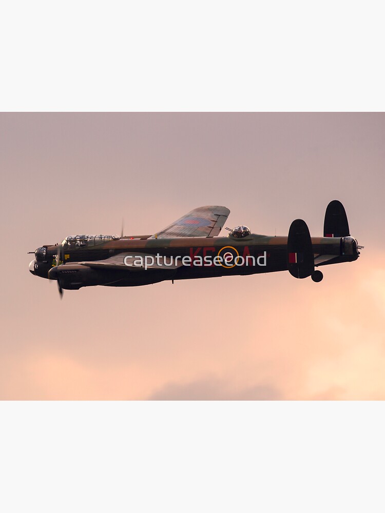 "RAF BBMF Lancaster" Sticker for Sale by captureasecond | Redbubble