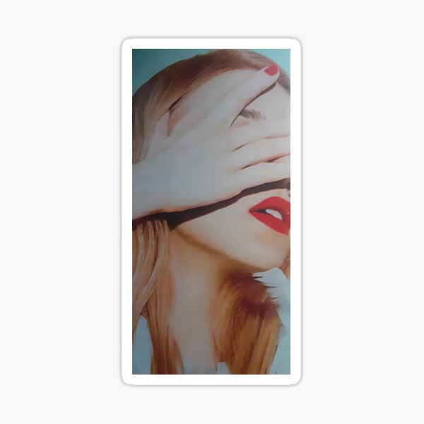 "No peeking......" Sticker for Sale by DVWear | Redbubble