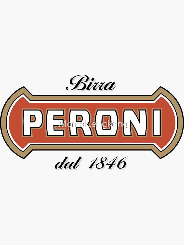 "Peroni 1846 - Italien" Sticker von MomoLengkong | Redbubble