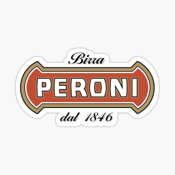 "Peroni 1846 - Italien" Sticker von MomoLengkong | Redbubble