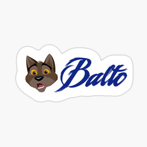 "Balto" Sticker for Sale by BaltoOcanov | Redbubble