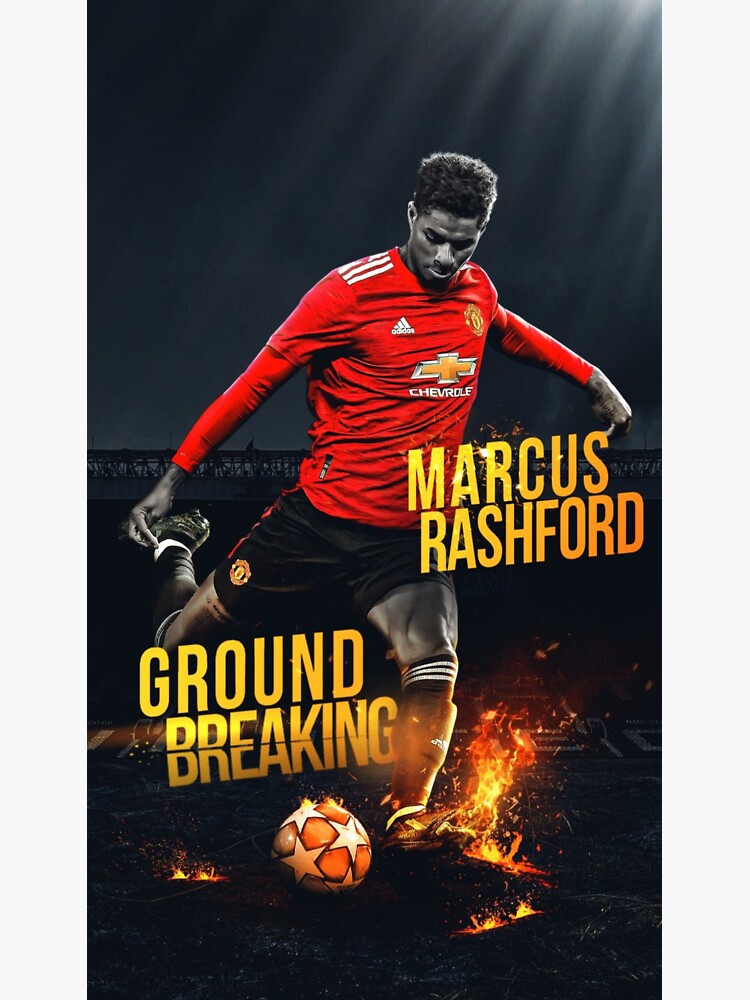 "Wallpaper Rashford" Sticker for Sale by doricao35 | Redbubble