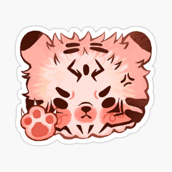"Jujutsu Kaisen Ryomen Sukuna Tiger 1" Sticker for Sale by motjinet ...
