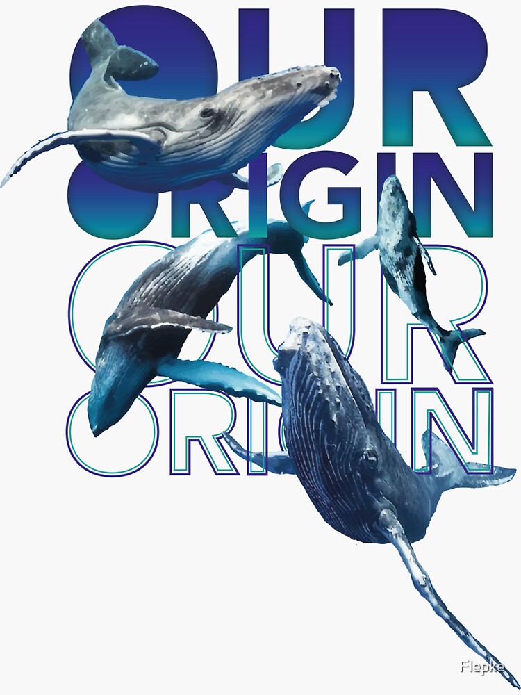 "Our origin " Sticker for Sale by Flepke | Redbubble