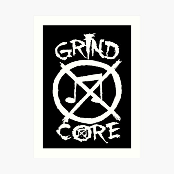 Grindcore Art Prints | Redbubble