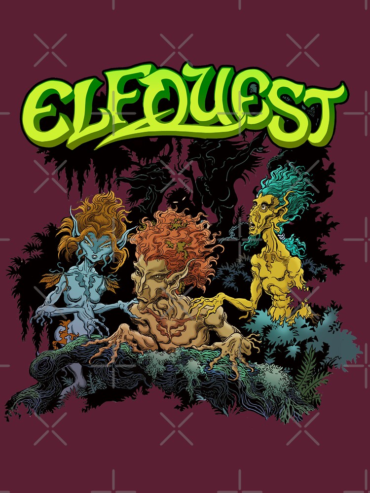 "ElfQuest: The Rootless Ones" T-shirt for Sale by elfquest | Redbubble ...