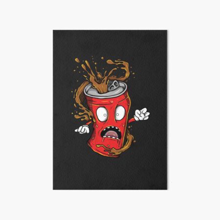 Lámina rígida «Zombie de comida chatarra - Coca Cola» de sangusebo ...