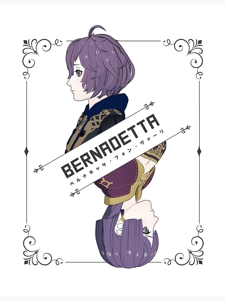 Bernadetta (FE3H Timeskip Series) Premium Matte Vertical Poster
