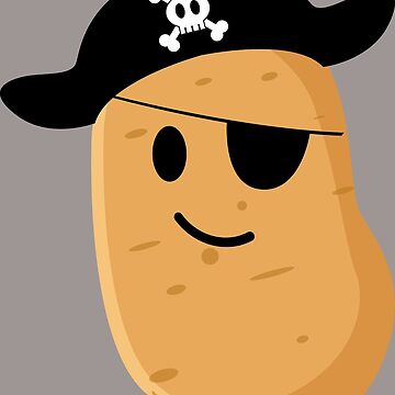 "Potato Pirate" Kids T-Shirt for Sale by SmileMiau | Redbubble