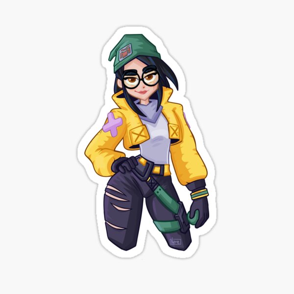 Killjoy Valorant Stickers | Redbubble