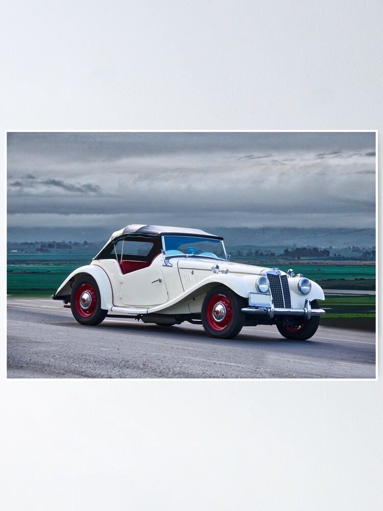 "1955 MG TF Roadster" Poster for Sale by DaveKoontz | Redbubble