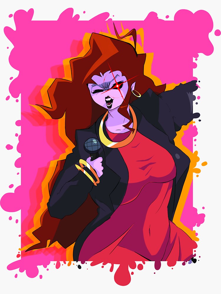 "Friday Night Funkin Mommy Mearest" Sticker for Sale by SxTempu | Redbubble