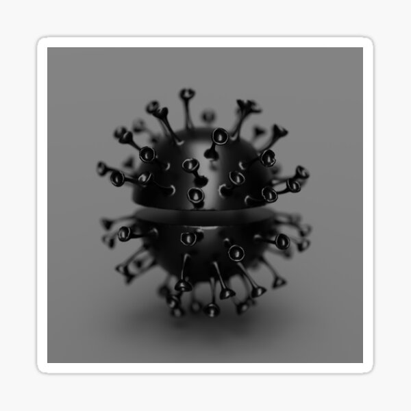 "Coronavirus COVID 19 " Sticker by bugler-design | Redbubble