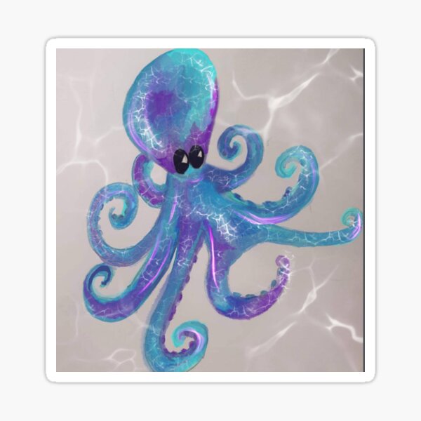 "Octo" Sticker for Sale by Mpops60 | Redbubble