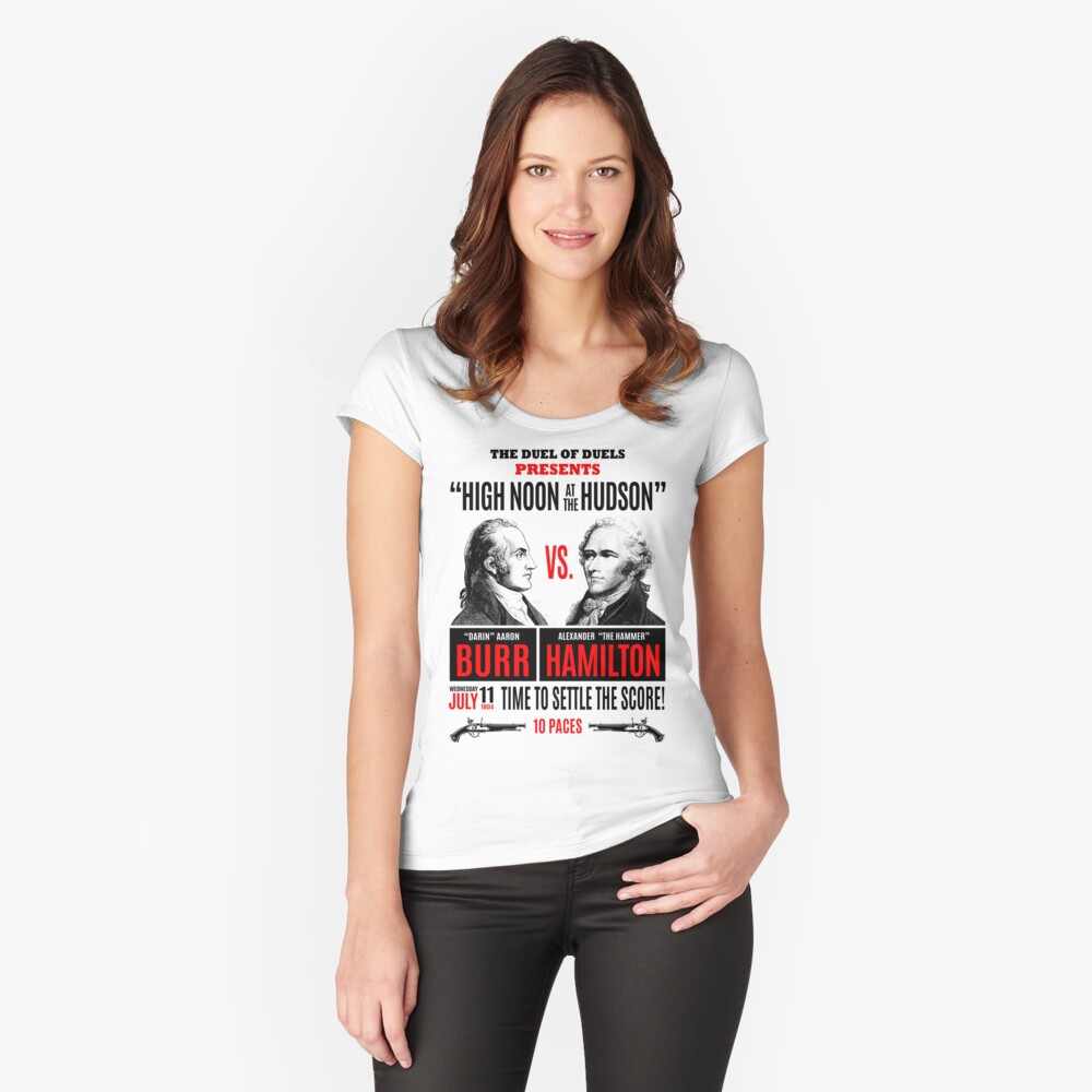 "Burr vs Hamilton History" Poster for Sale by createes | Redbubble