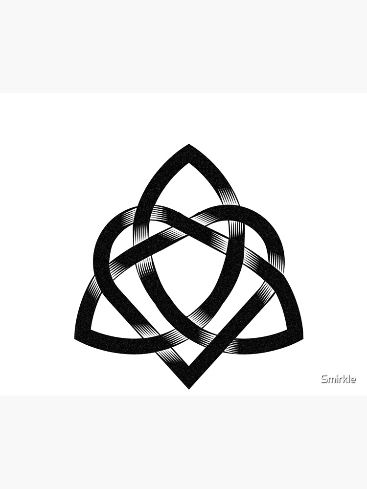 "Celtic Knot (black)" Poster for Sale by Smirkle | Redbubble