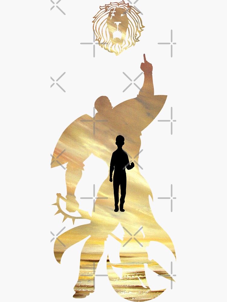 "Escanor - Seven Deadly Sins" Sticker by Blason | Redbubble