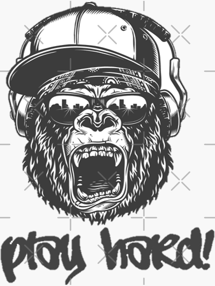 "Play Hard" Sticker for Sale by strawberryDust | Redbubble