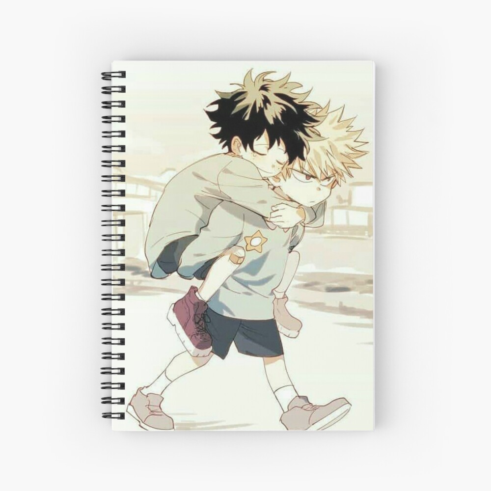 "Izuku Midoriya x Kastiki Bakugo " Spiral Notebook for Sale by ...