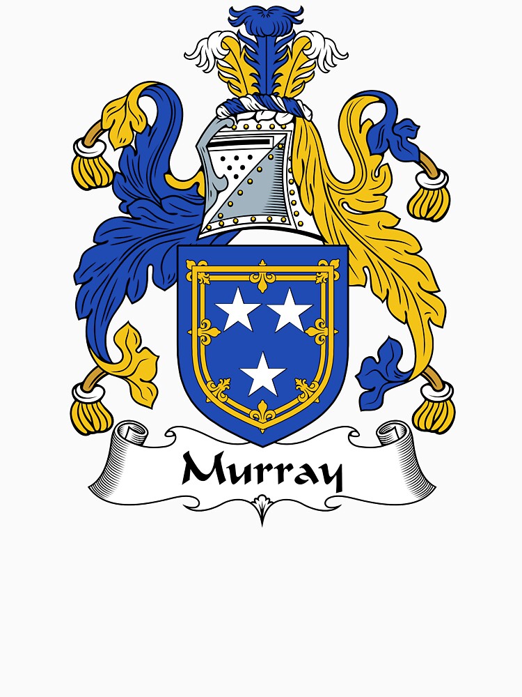 "Murray Coat of Arms / Murray Family Crest" T-shirt for Sale by ...
