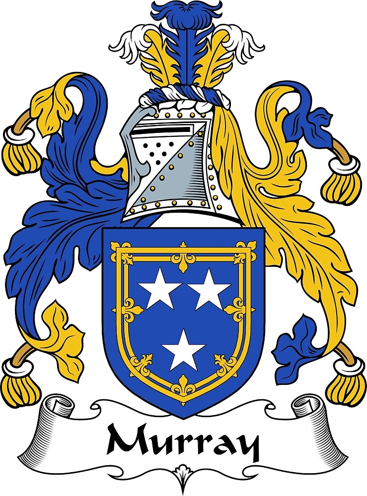 "Murray Coat of Arms / Murray Family Crest" by ScotlandForever | Redbubble