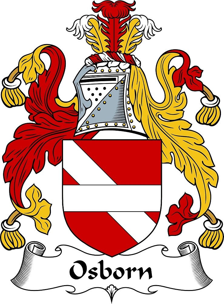 "Osborn Coat of Arms / Osborn Family Crest" by ScotlandForever | Redbubble