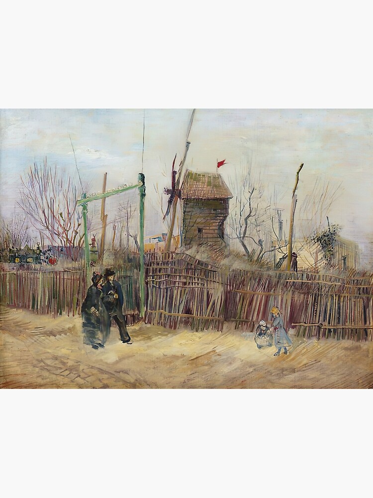 "NEW EXCLUSIVE!!! Vincent Van Gogh "Scène de rue à Montmartre" (Street ...