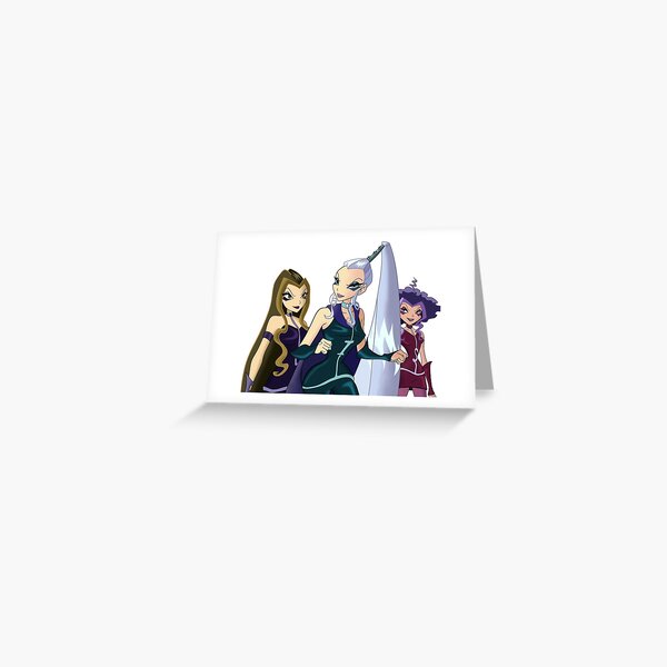 "The Trix Trio - Winx Club" Greeting Card by Matildaaa | Redbubble