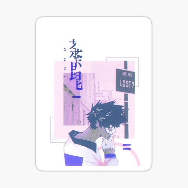 "Dabi" Sticker by smuttykitten | Redbubble