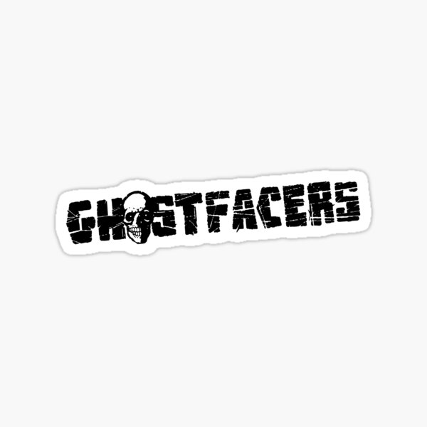 "Ghostfacers" Sticker by kayve | Redbubble