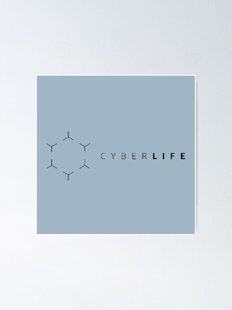 "Detroit Become Human CyberLife Logo" Poster for Sale by senaeksi ...