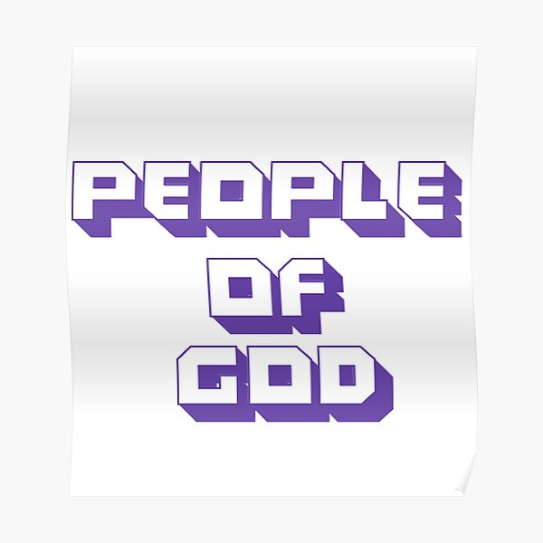"POG - People Of God sticker, Dream smp" Poster by WordsForEvery ...