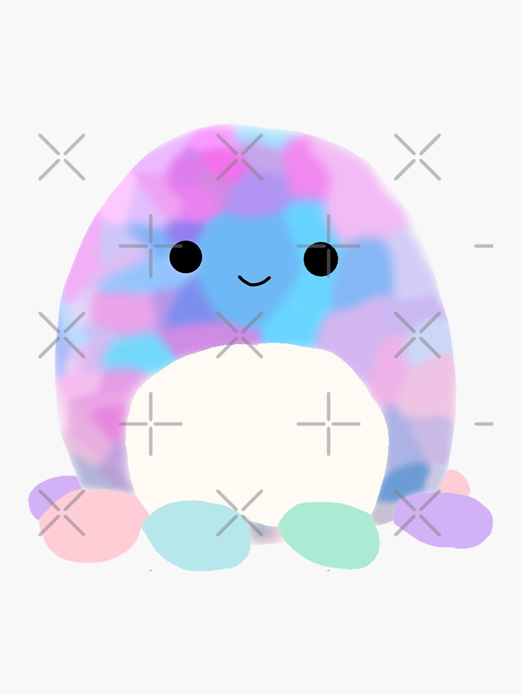 "Mary the Octopus Squishmallow" Sticker by beesstickershop | Redbubble