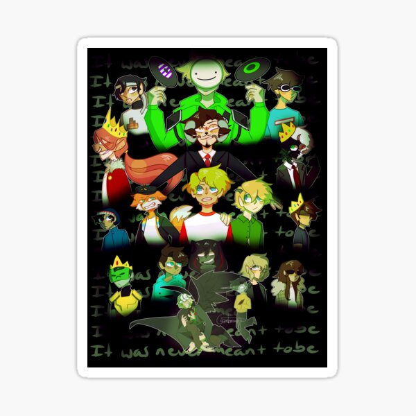 "Dream SMP" Sticker by Grasboompje | Redbubble