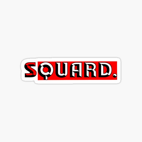 "sQuard. Logo" Sticker for Sale by sQuard | Redbubble