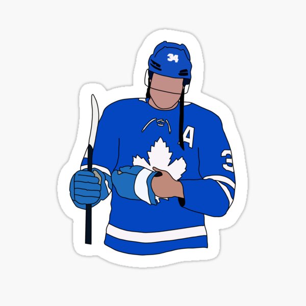 "Auston Matthews - Game Day" Sticker for Sale by macd4485 | Redbubble