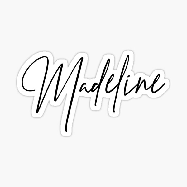 "Madeline" Sticker for Sale by Jadorefourier | Redbubble