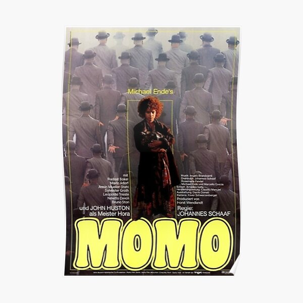 Poster « Affiche du film MOMO », par tgodforbh | Redbubble