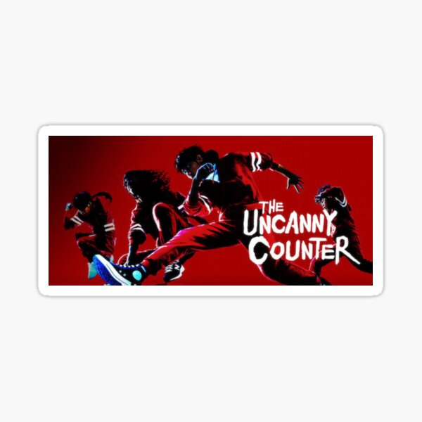 "The Uncanny Counter" Sticker by DarkTears | Redbubble