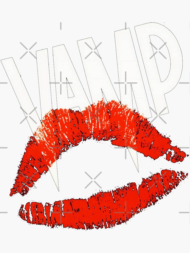 "Vintage Movie Poster Vamp " Sticker for Sale by retoro-kun | Redbubble